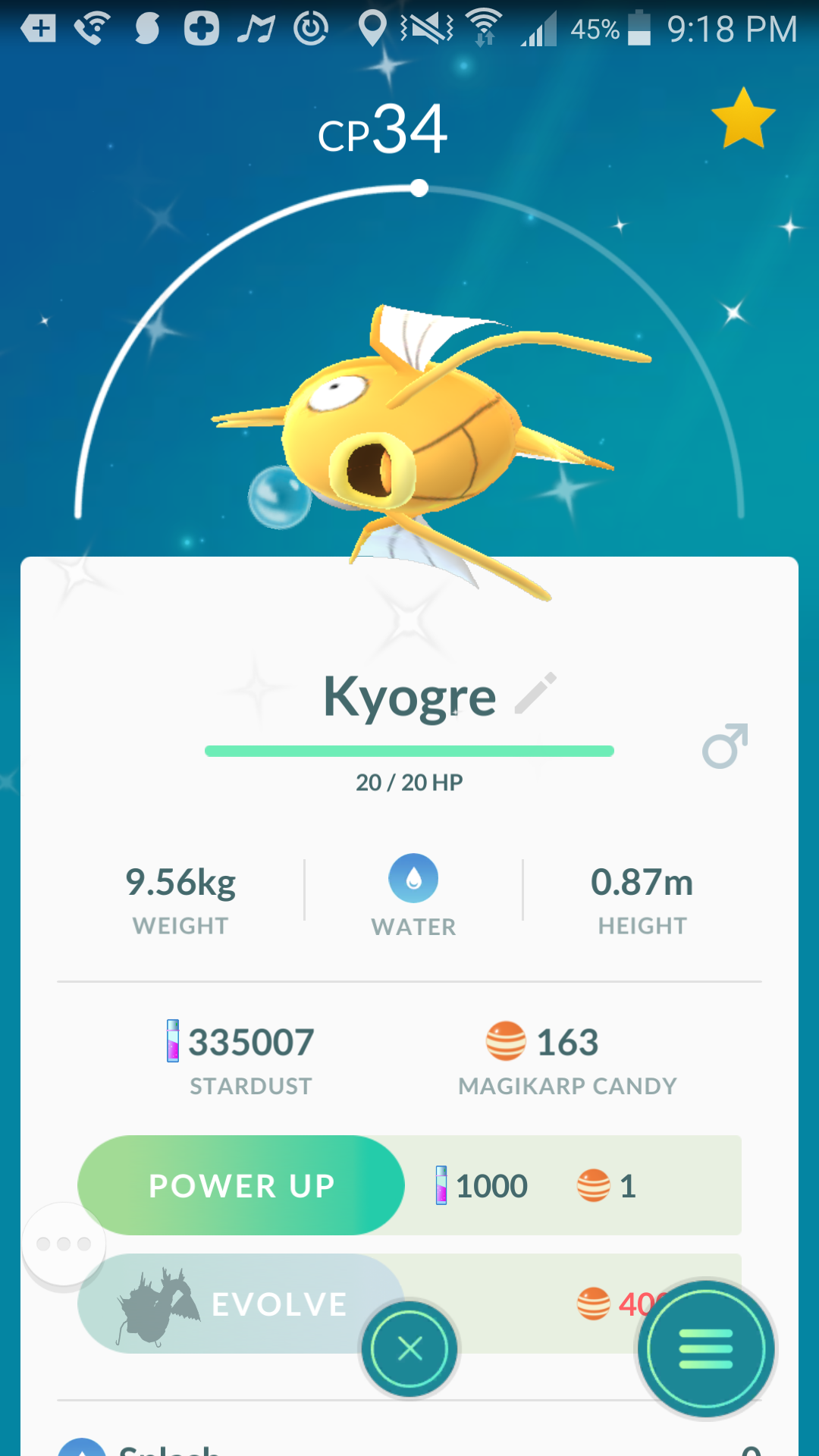 Evolve a low iv shiny magikarp or high iv regular one? | Pokemon GO ...