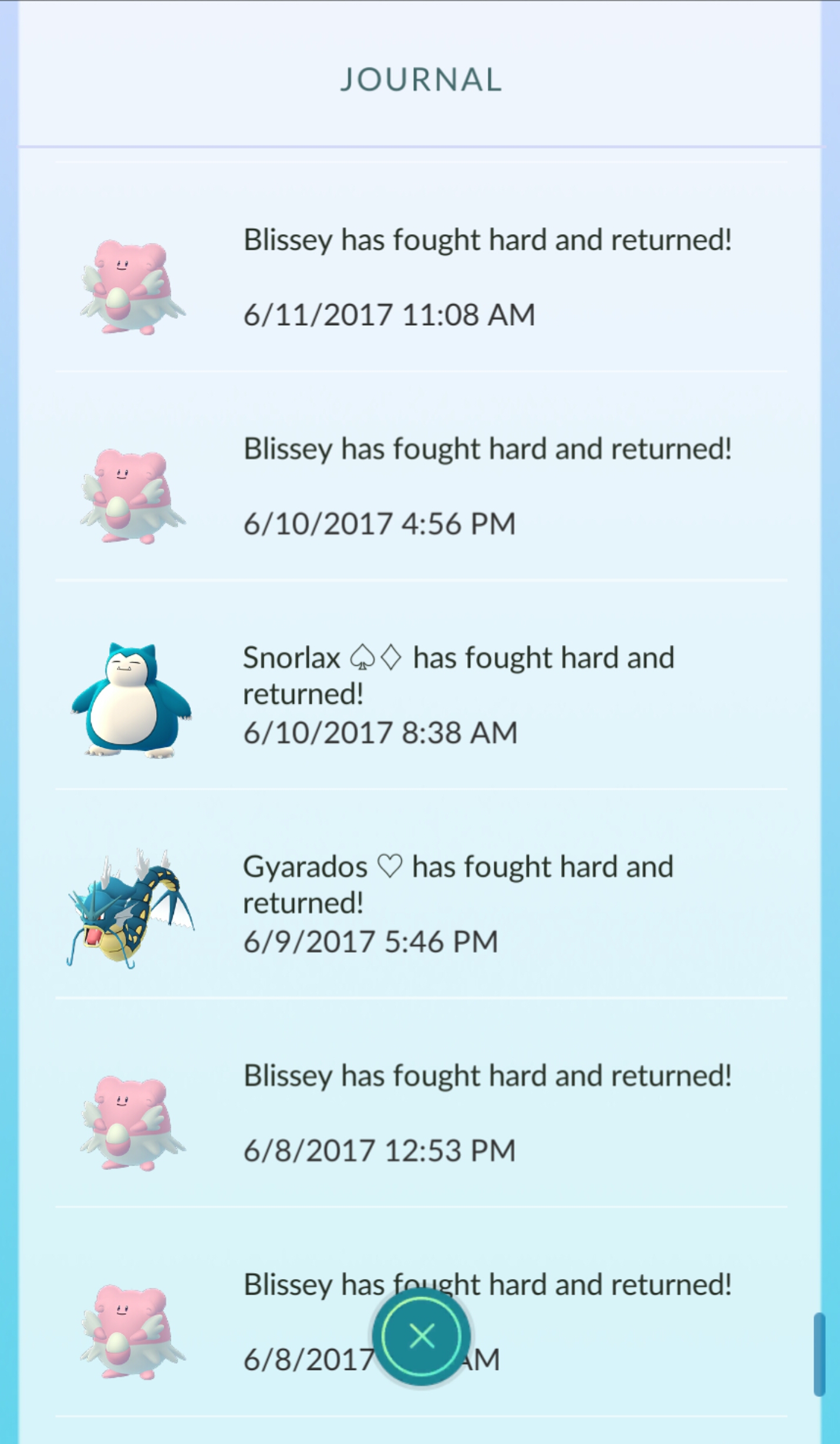 Has anyone looked at their journal lately? | Pokemon GO Wiki - GamePress