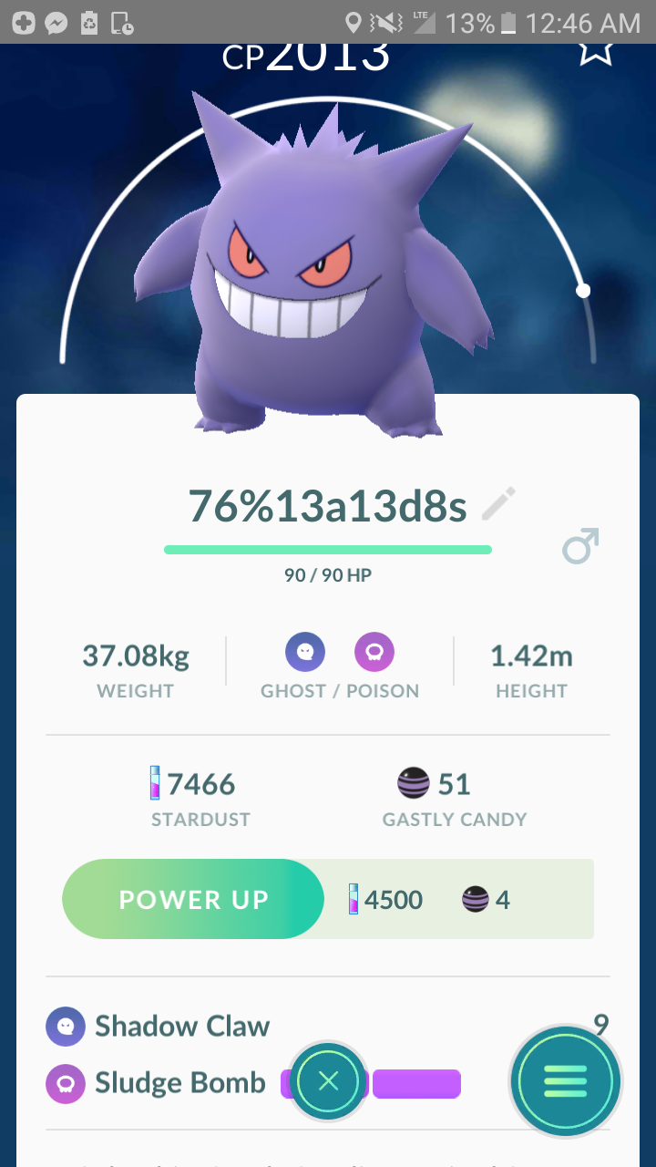 Did Gengar go through two legacy moveset changes? | Pokemon GO Wiki ...