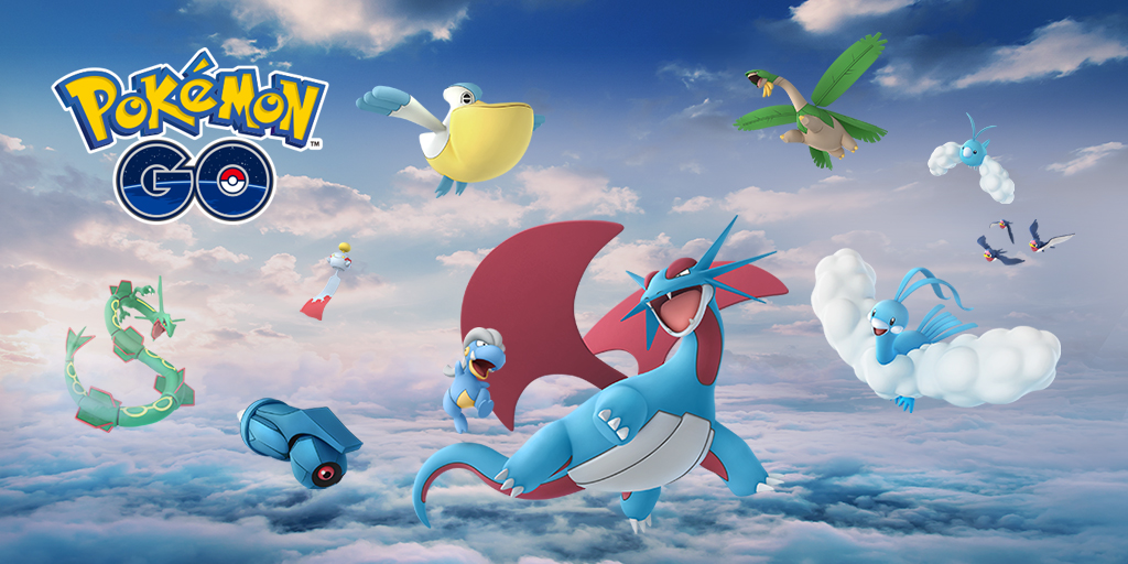 Flying and Dragon-Type Hoenn Region Update | Pokemon GO Wiki - GamePress