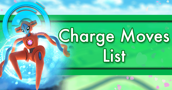 PvE Charge Moves | Pokemon GO Wiki - GamePress