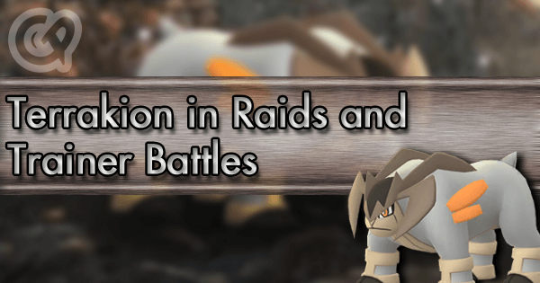 Terrakion in Raids and Trainer Battles | Pokemon GO Wiki - GamePress
