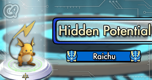 Hidden Potential Vol.2: Fixing Raichu | Pokemon GO Wiki - GamePress
