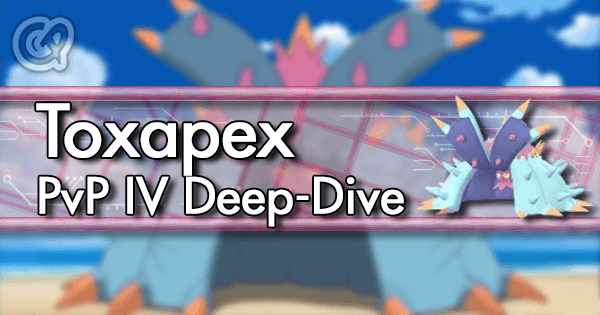 Toxapex PvP IV Deep-Dive | Pokemon GO Wiki - GamePress
